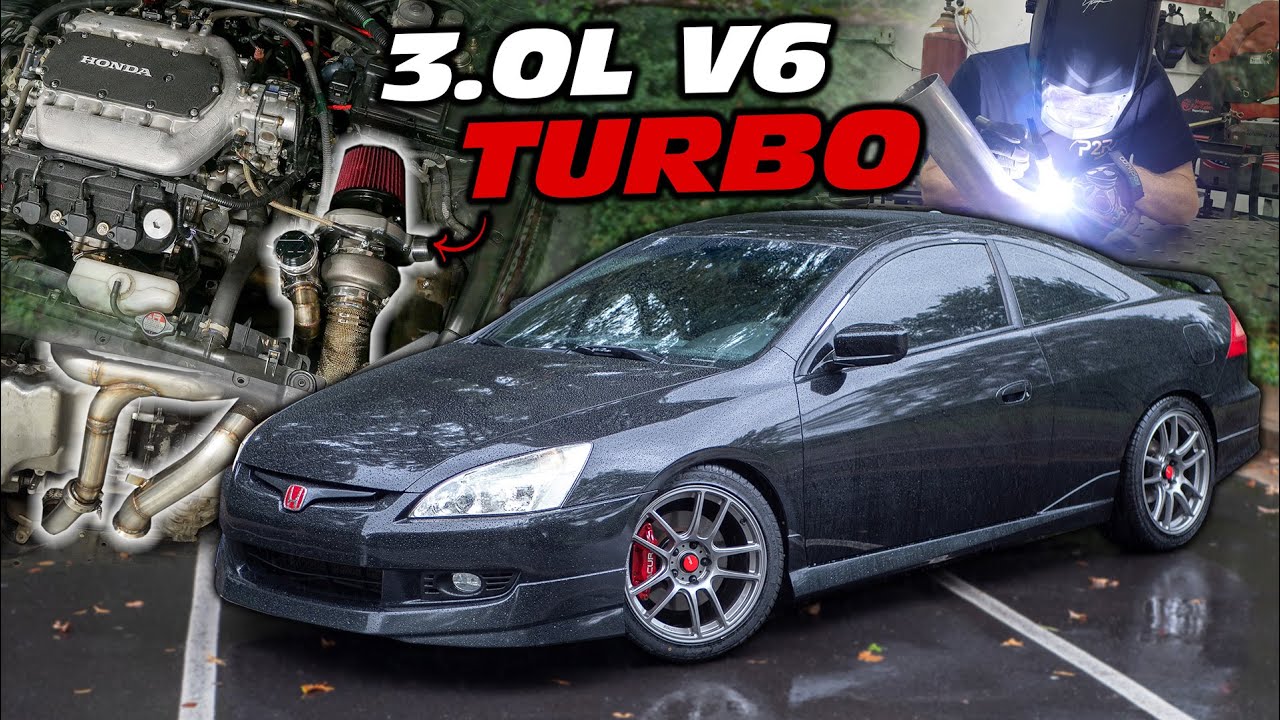 Fabricating A Custom Turbo Kit For Honda's BEST ENGINE - YouTube