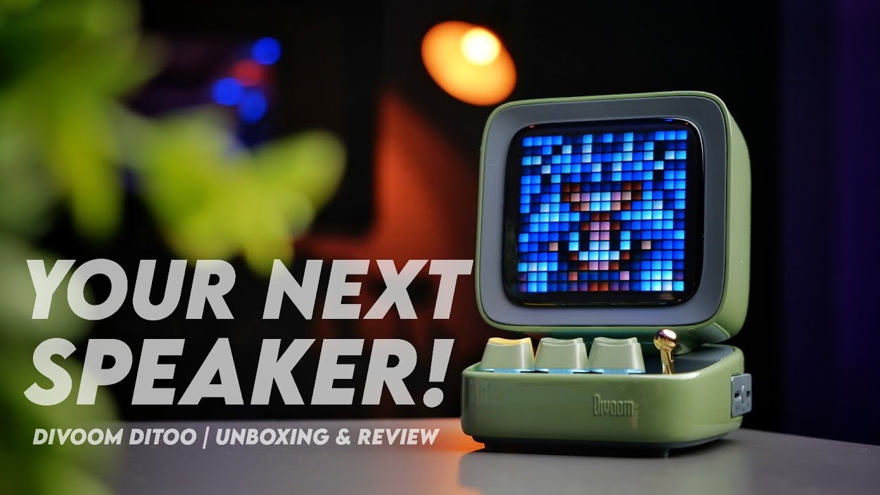 Your Next Bluetooth Speaker! Divoom Ditoo - YouTube
