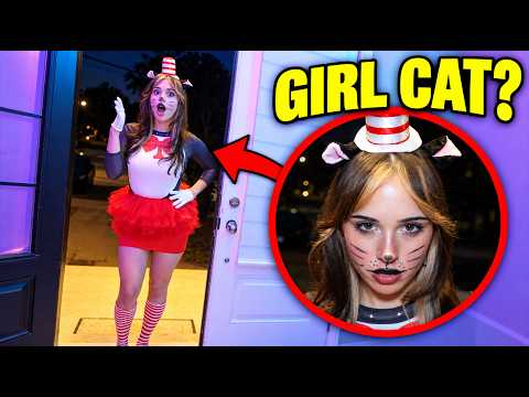 if you see GIRL CAT IN THE HAT in your HOUSE, RUN away FAST!! *she is EVIL*