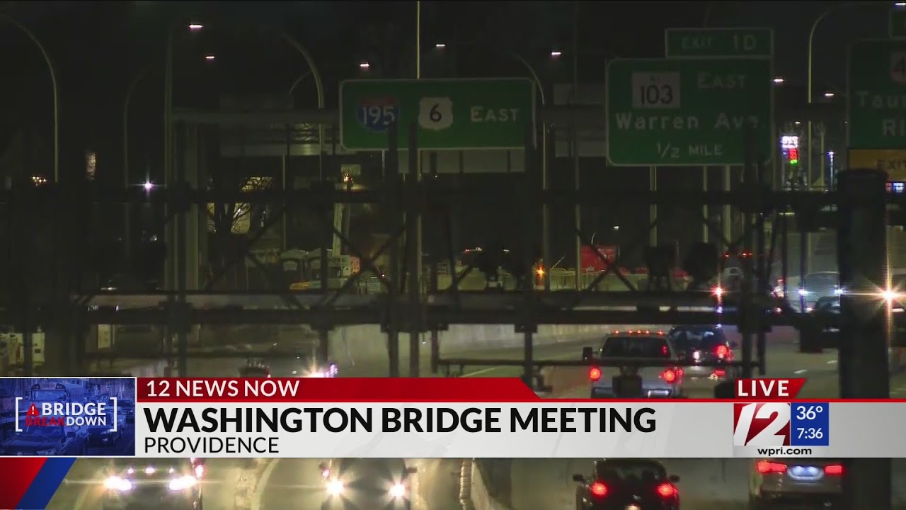 Meeting held to discuss Washington Bridge closure - YouTube