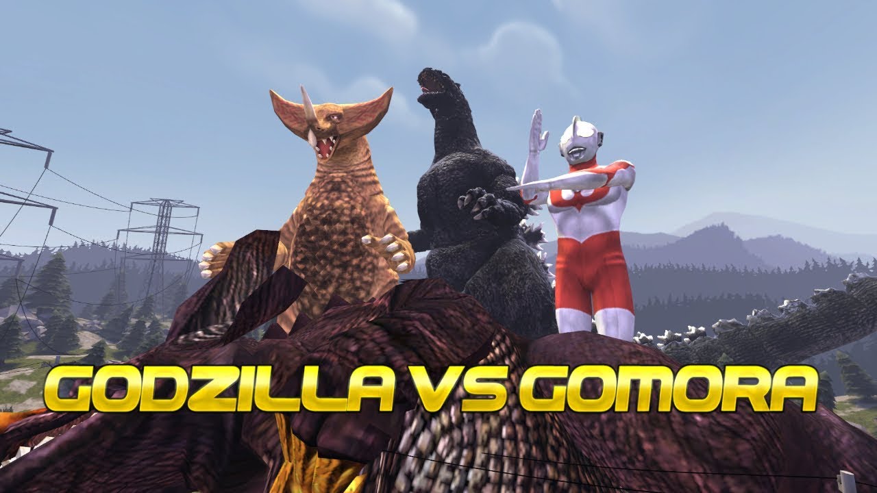 Godzilla Vs Gomora [stop motion] - YouTube