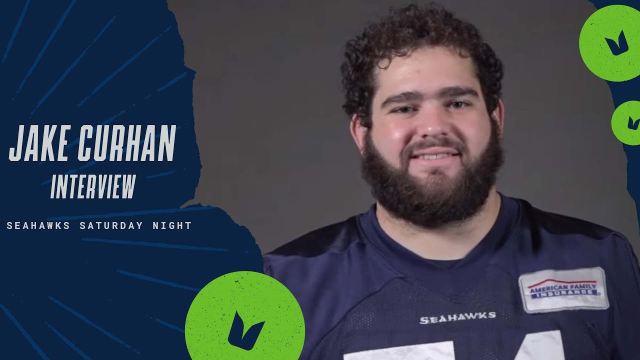 Jake Curhan Interview | Seahawks Saturday Night - YouTube