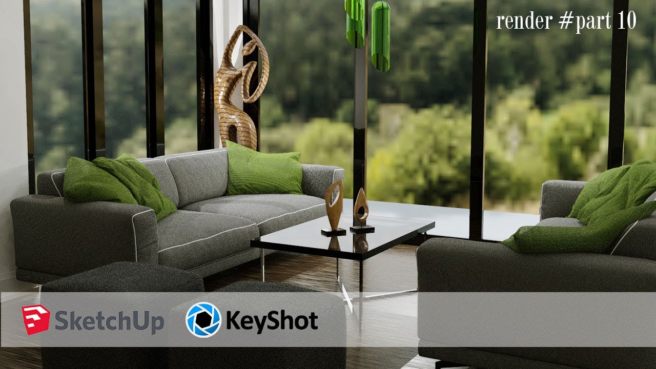 render keyshot #part 10 - YouTube