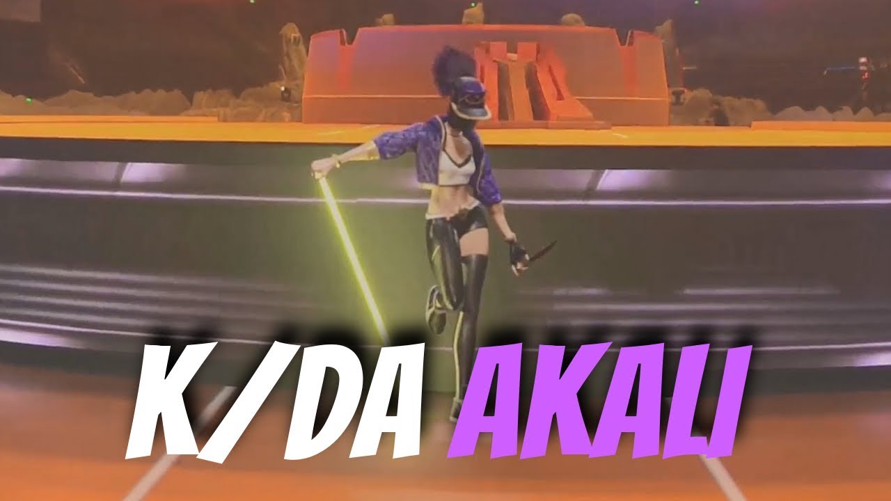 中国英雄联盟8周年现场彩蛋 "KDA 阿卡丽SOLO帅气独舞 惊艳全场" China League Of Legends 8th ...