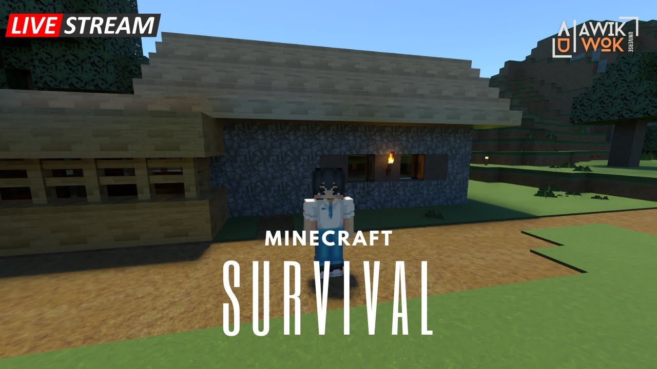 ️ Live Minecraft - Hari ke 4 Survival #liveminecraft - YouTube