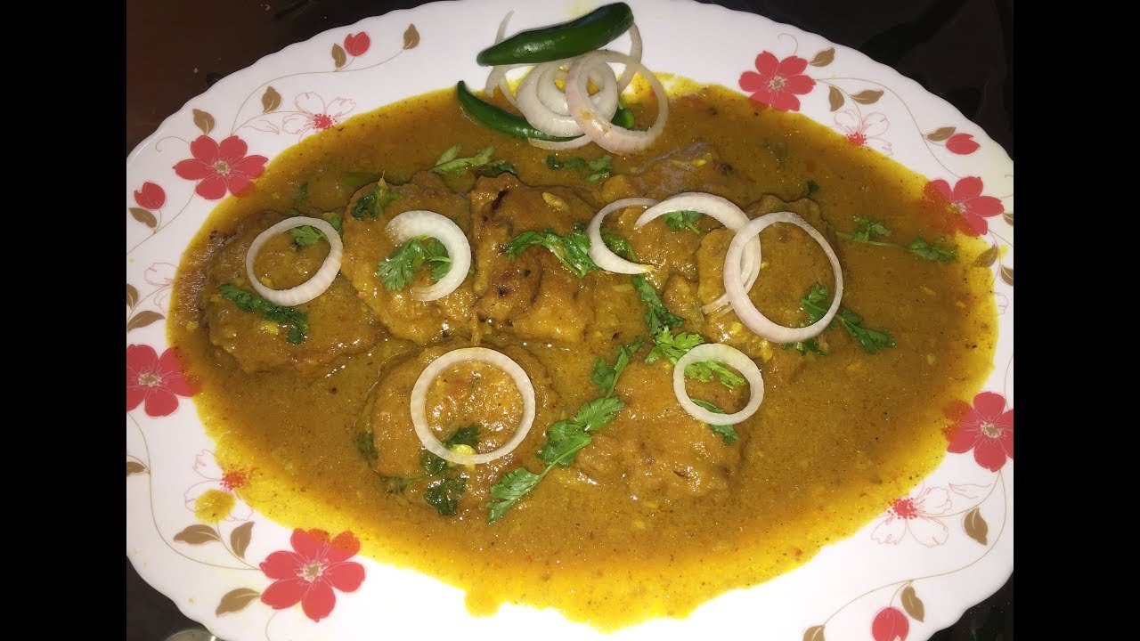 Kachadi ki sabji | pakode ki sabji a traditional dish from North - YouTube