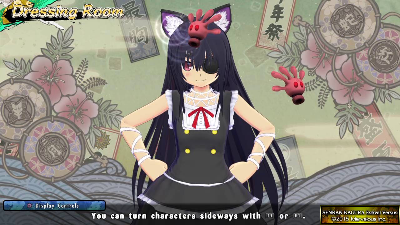 SENRAN KAGURA ESTIVAL VERSUS Custom Kafuru, Kagura, Mirai, Hikage,and ...