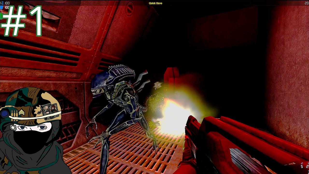 Sarge Plays Aliens Versus Predator 2 Part 1: We Need A New Pilot! - YouTube