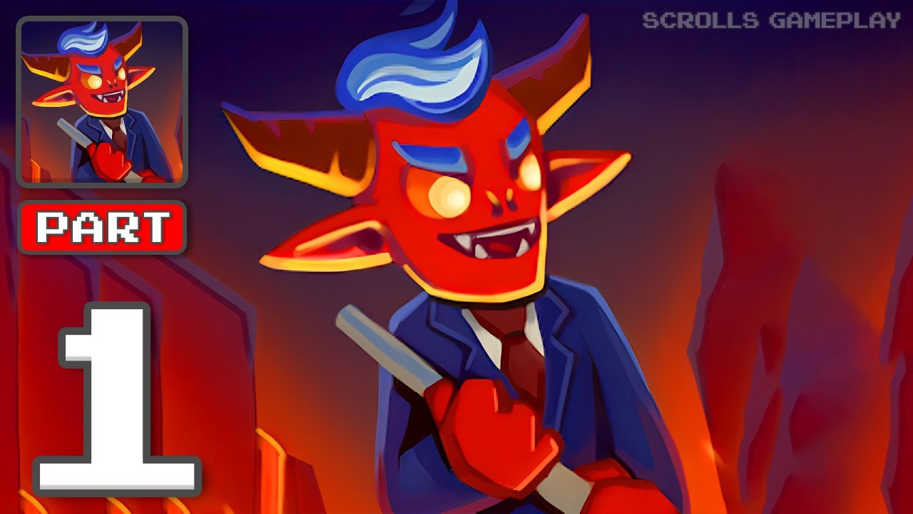 Hell Keeper - Gameplay Walkthrough Part 1 - Build and Defend Lucifer's Dark Empire (iOS, Android ...