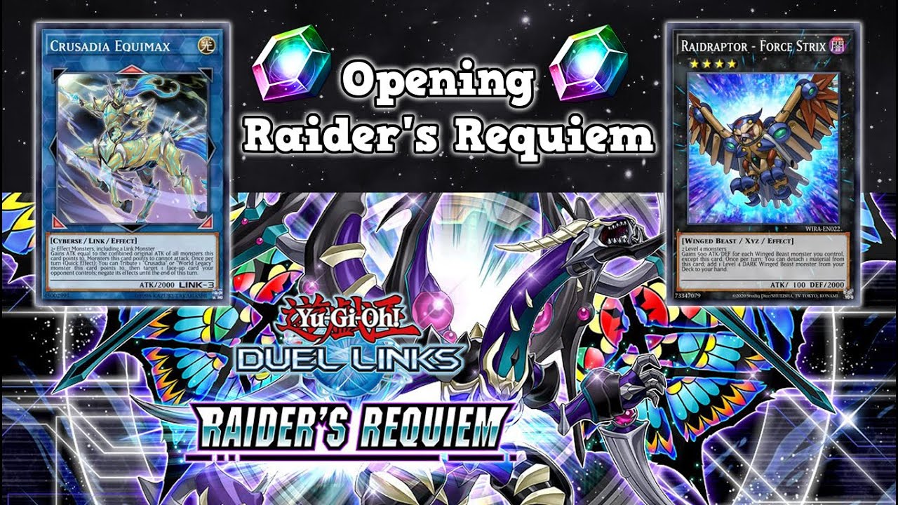 Opening Raider's Requiem | Yu-Gi-Oh! Duel Links - YouTube