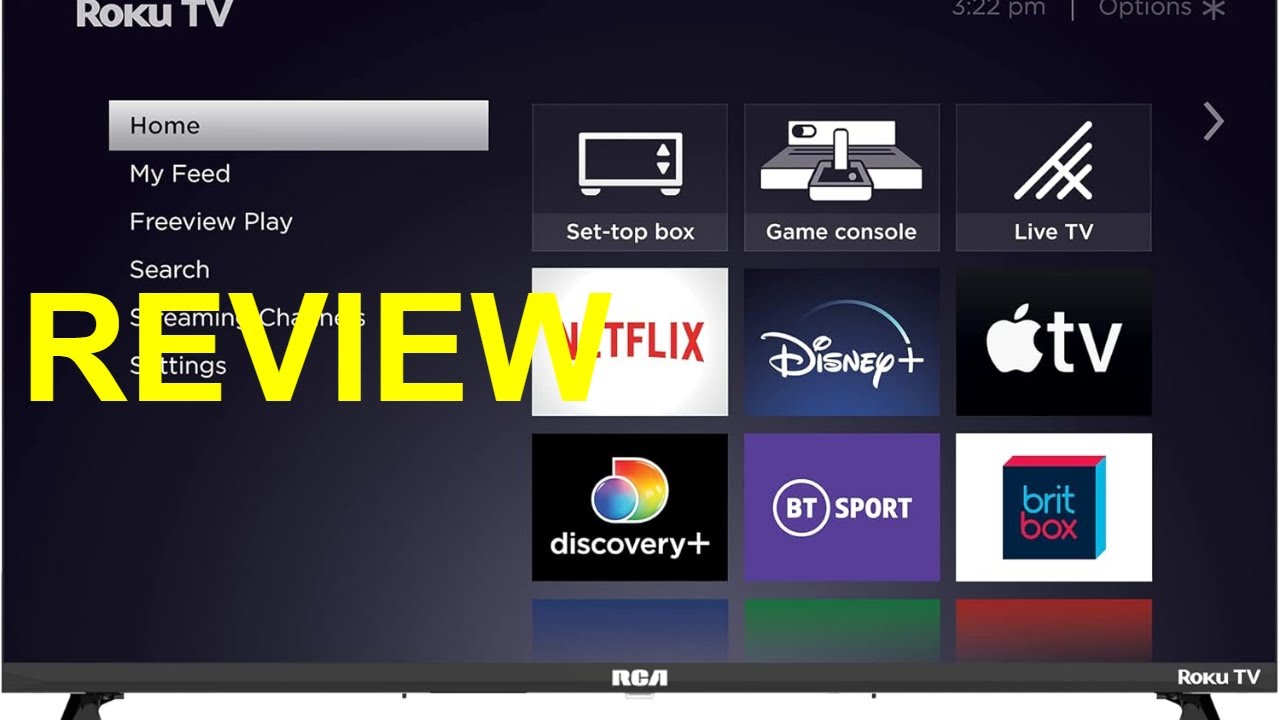 RCA Roku TV 32" Smart TV Review Uk [SHORT] summarized - YouTube