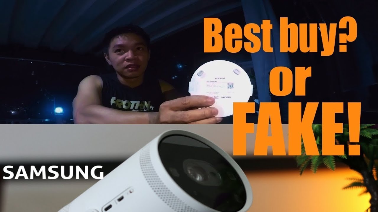 Samsung The free style PROJECTOR. BEST or WASTE??😱😱😭😭 #review #unboxing ...