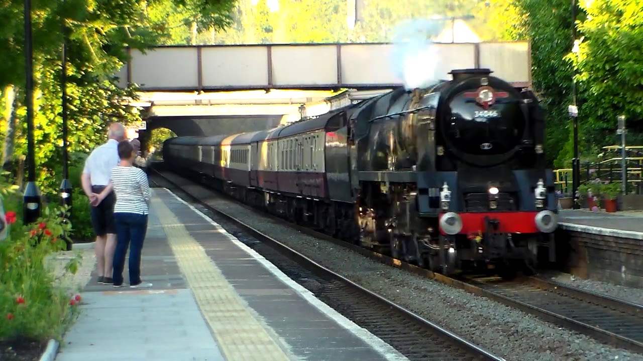 Steam train - YouTube