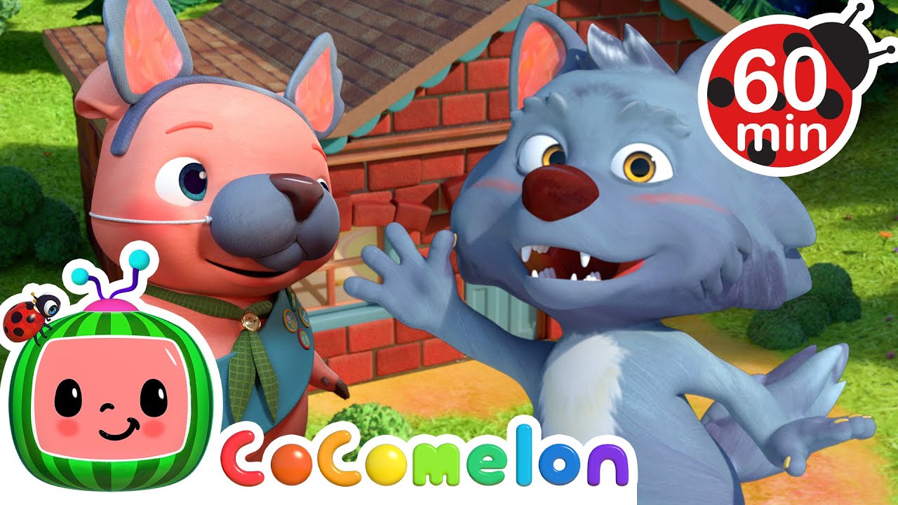 Three Little Pigs Song! 🐷🐺 + More Classic CoComelon Nursery Rhymes ...