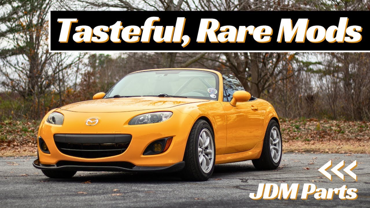Rare color and tasteful JDM mods make this a unique, stunning NC Miata ...