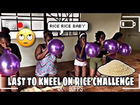 LAST TO KNEEL ON RICE CHALLENGE 🍚 TEAM NIQUE-FEMALE EDITION !