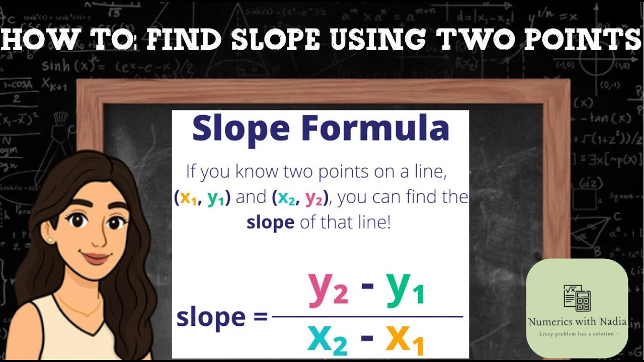 Finding the Slope of a Line Using Two Points — Fast! Under 5-Minute ...