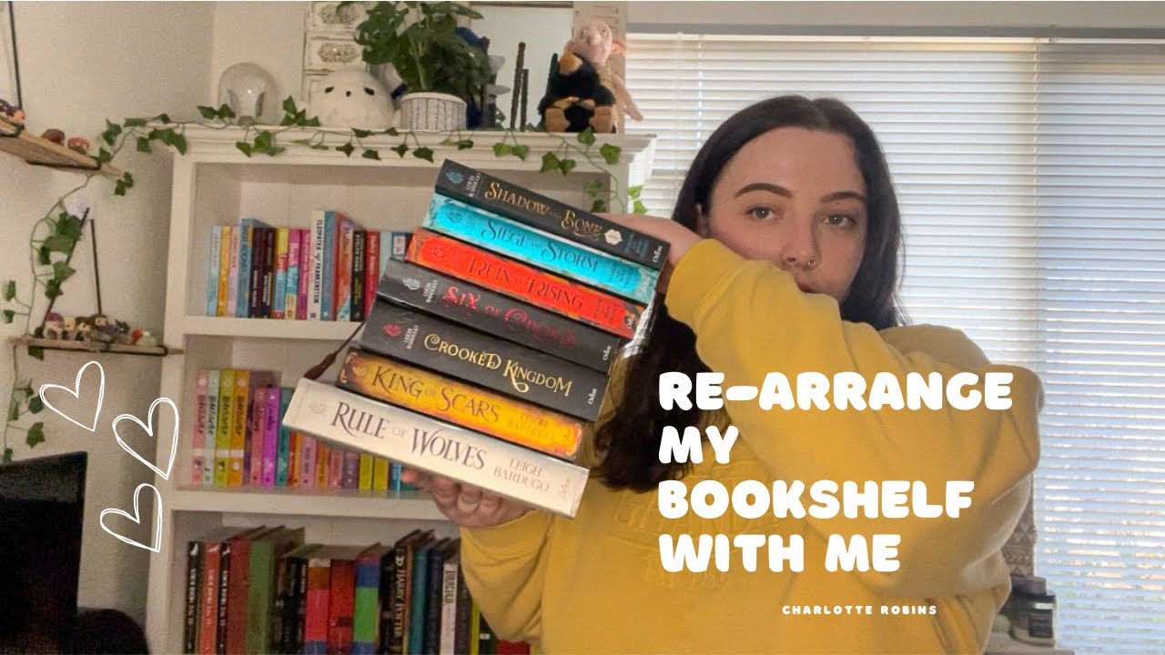 Rearrange my book shelf with me - YouTube