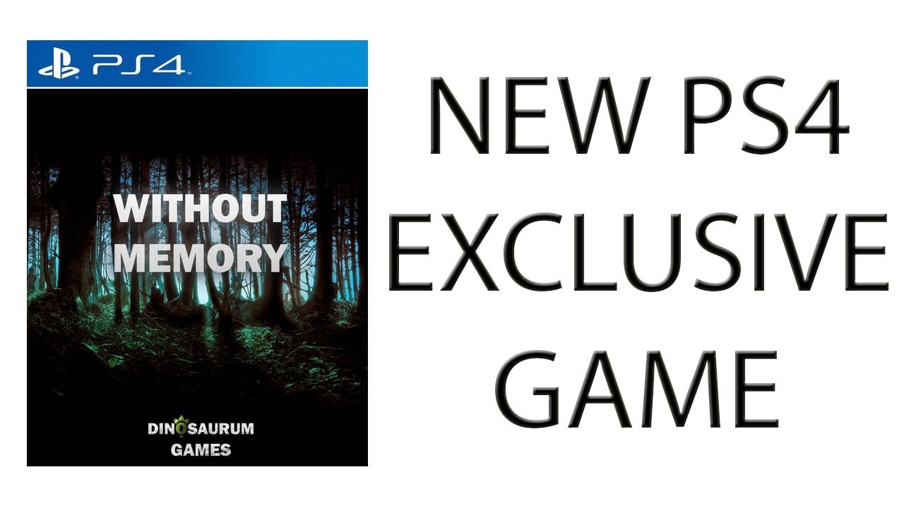 New PS4 Exclusive Game Announced: Without Memory - YouTube
