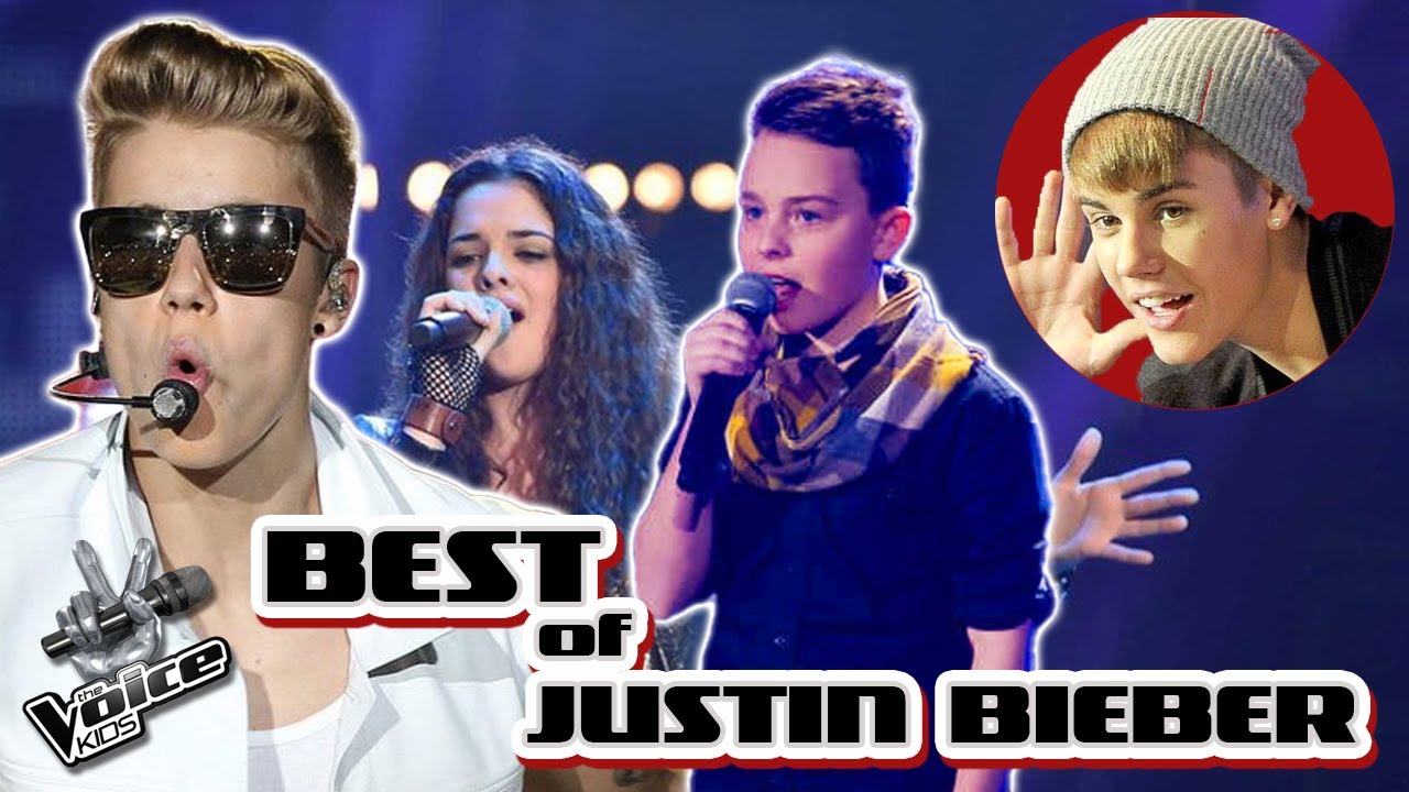 Best of JUSTIN BIEBER Cover-Songs! | The Voice Kids - YouTube