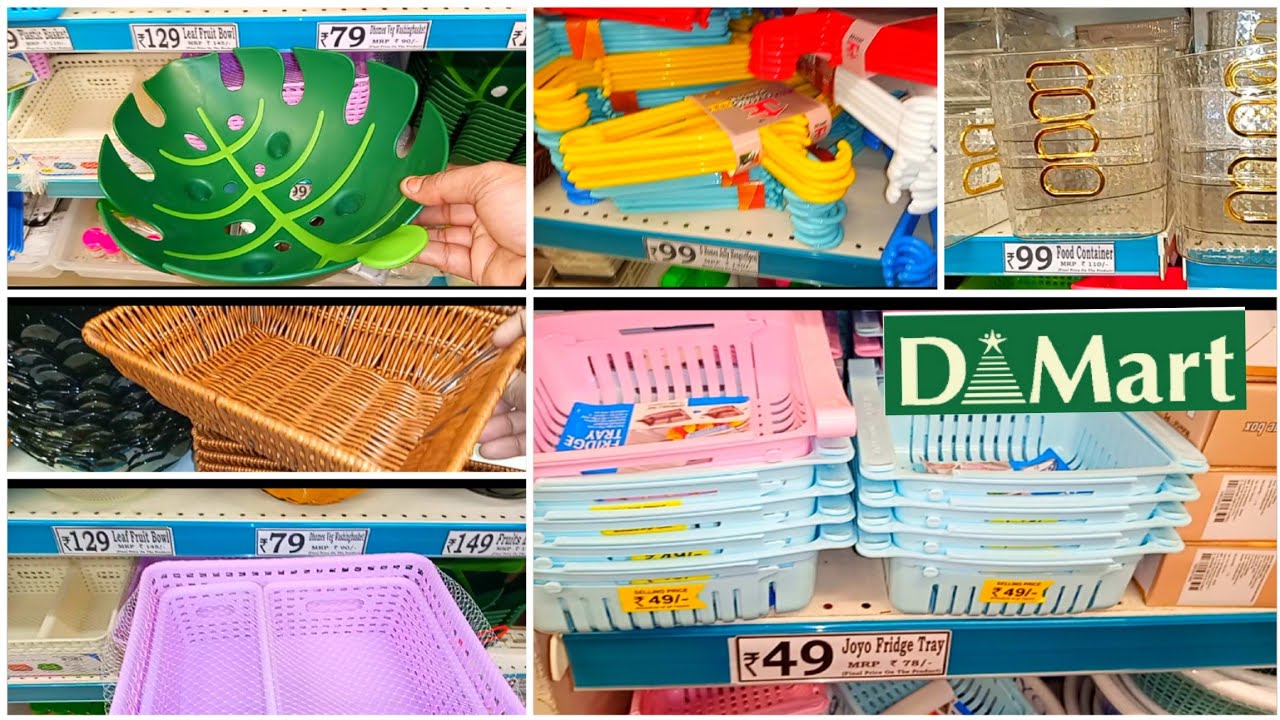 DMART Storage Containers with latest prices - YouTube