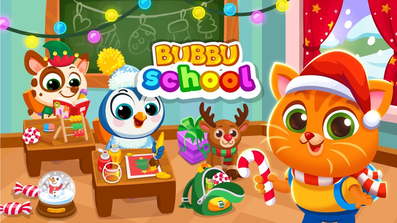 Bubbu School – My Cute Pets # Christmas - YouTube