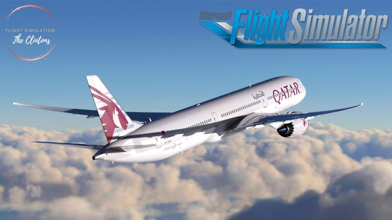 QATAR to KUWAIT | QATAR AIRWAYS | Boeing B787-10 Dreamliner | Departure ...