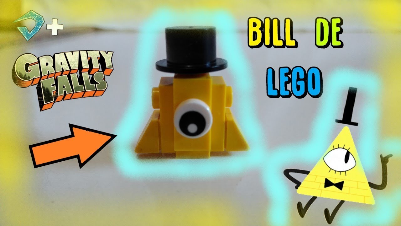 Como fazer o BILL de LEGO - GRAVITY FALLS - YouTube