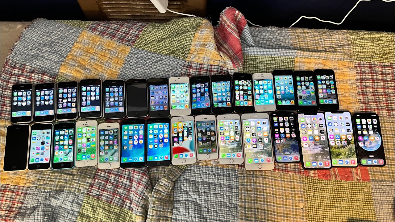 My iPhone Collection (January 2023) - YouTube