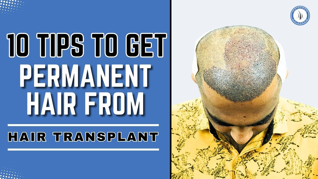 How to grow your hair permanently? | 10 - tips to Get Permanent hair ...