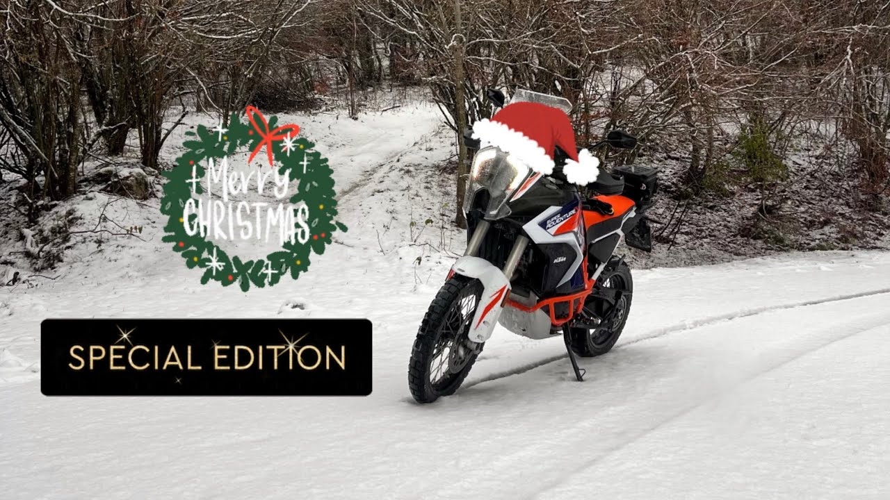 Christmas special: I take my brand new KTM 1290 Super Adventure into ...