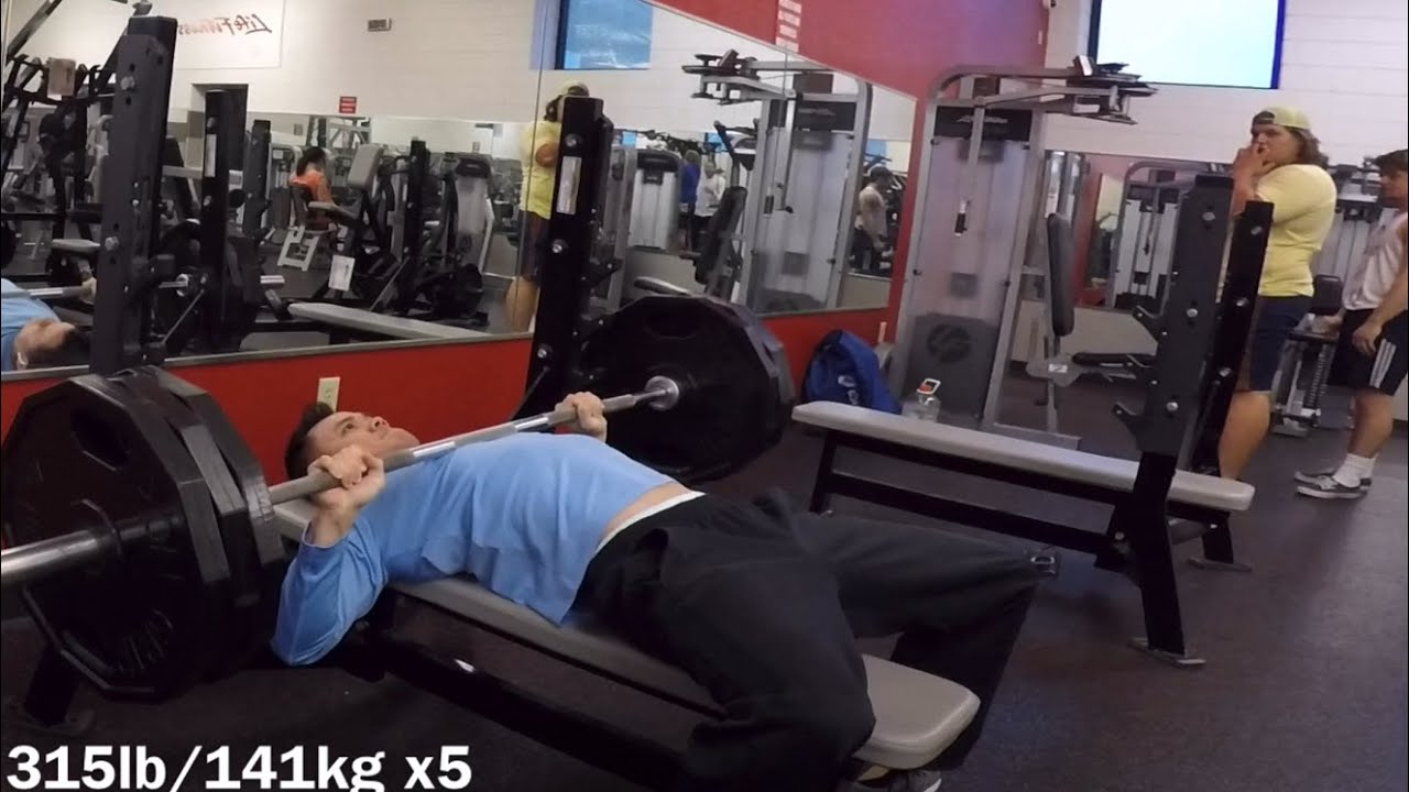 He COULD NOT BELIEVE IT - 375lb/170kg bench at 153lb/69kg body weight ...