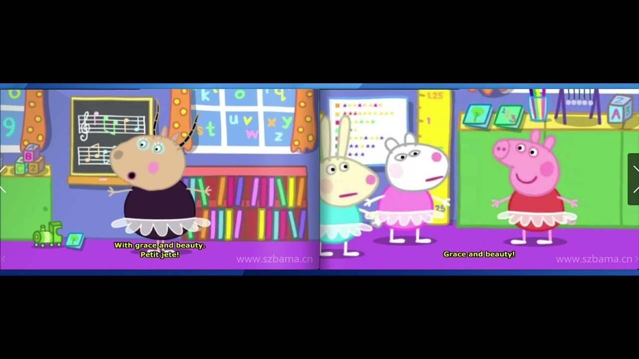 Read Aloud Peppa Ballet Lesson - YouTube