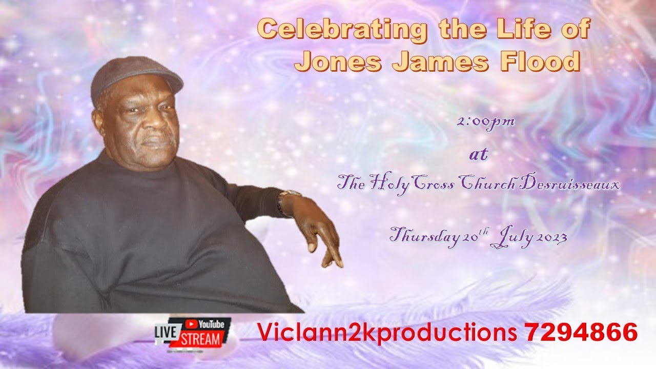 Celebrating the Life of Jones James Flood - YouTube