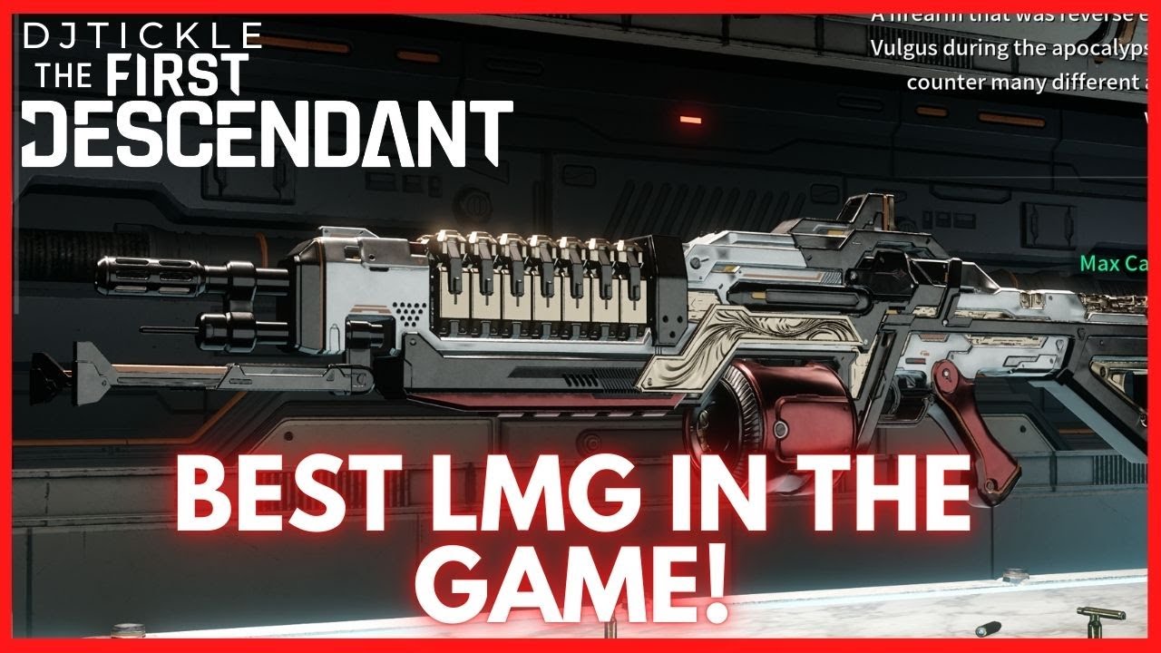 BEST LMG IN THE GAME AND BUILD! 1.0.6 #thefirstdescendant - YouTube