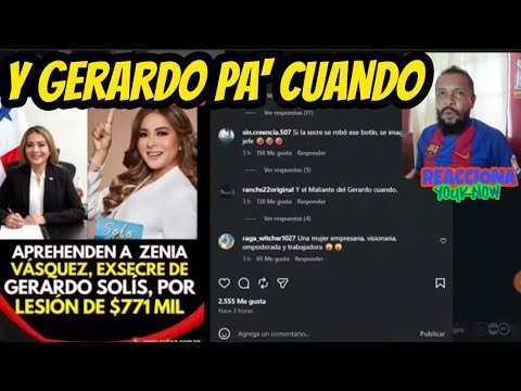 🚨 ARRESTAN a Zenia Vasquez 🇵🇦 Secretaria de Gerardo Solís por Lesión de $771 Mil 💸 PALOS!