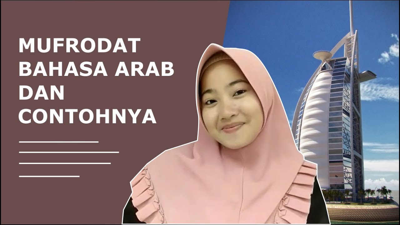 Mufrodat Bahasa Arab dan Contohnya | Part 1 | Menteri SDM MAHA - YouTube