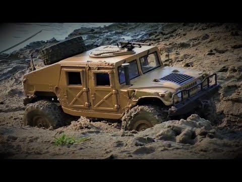 RC Humvee 4X4 im Wüsten Outfit , - YouTube