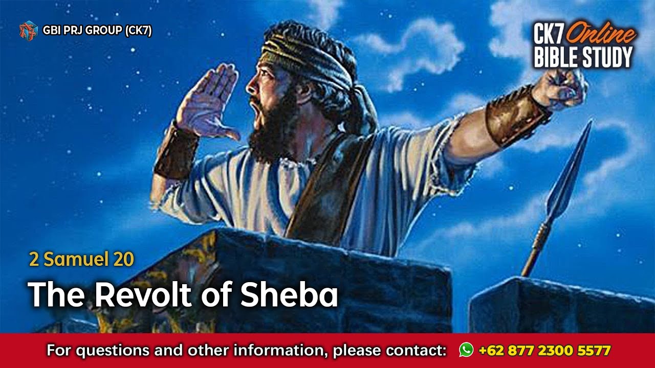 Bible Study 2 Samuel 20 - YouTube