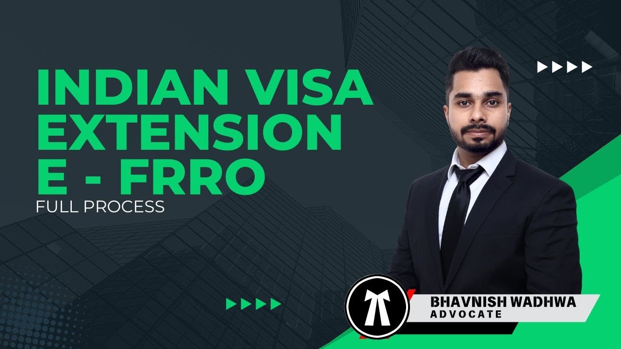 Indian tourist visa extension | Frro visa extension online | India e ...