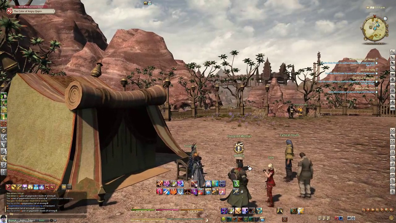 FFXIV Stormblood Adventures 5 - YouTube