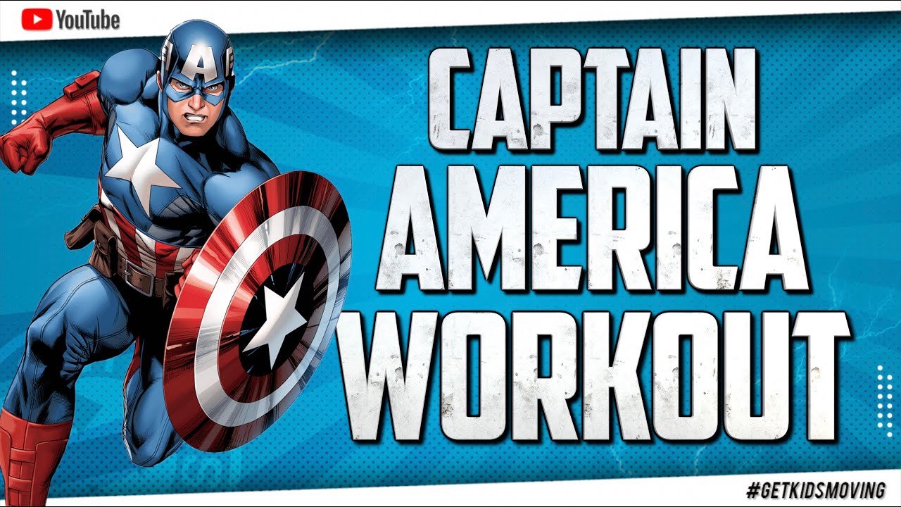 'AVENGERS TRAINING ACADEMY' - CAPTAIN AMERICA HIIT WORKOUT (3mins ...