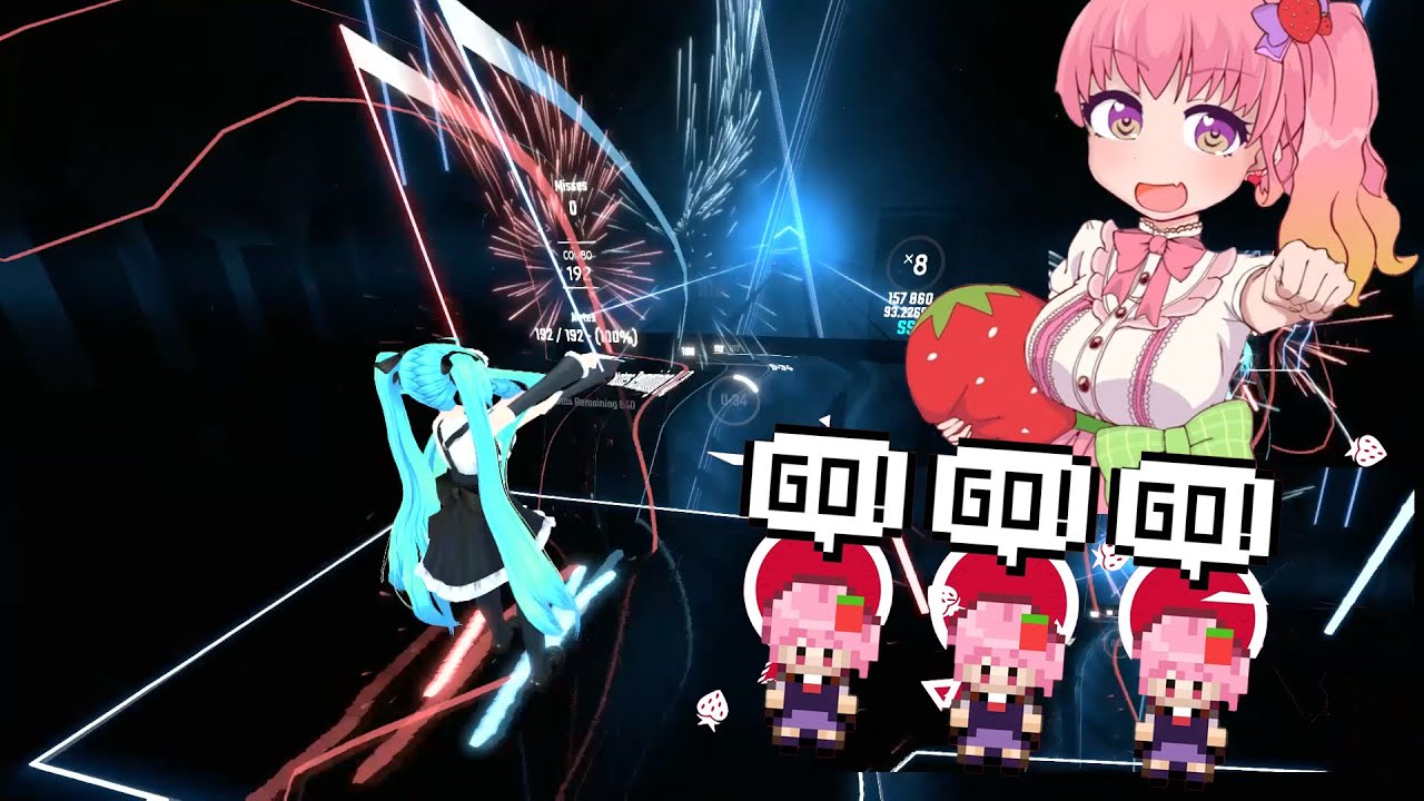 【beat saber】 berry go!!【Freezer (Feat. Kiichigo)】 - YouTube