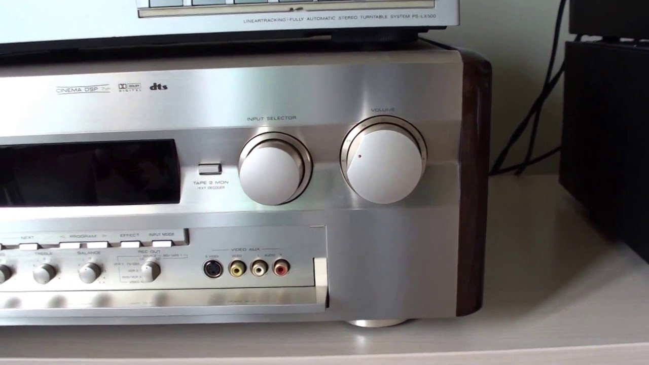 YAMAHA DSP A1 - YouTube