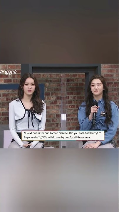 Monday and Soeun remind me not to skip any meals in my life 🥲 #weeekly #monday #soeun - YouTube