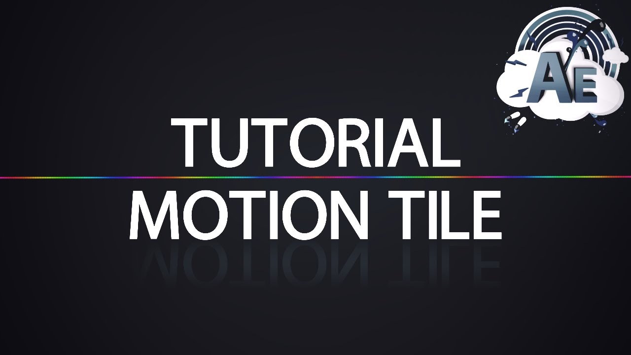 After Effects | Tutorial Edição: Motion Tile - YouTube