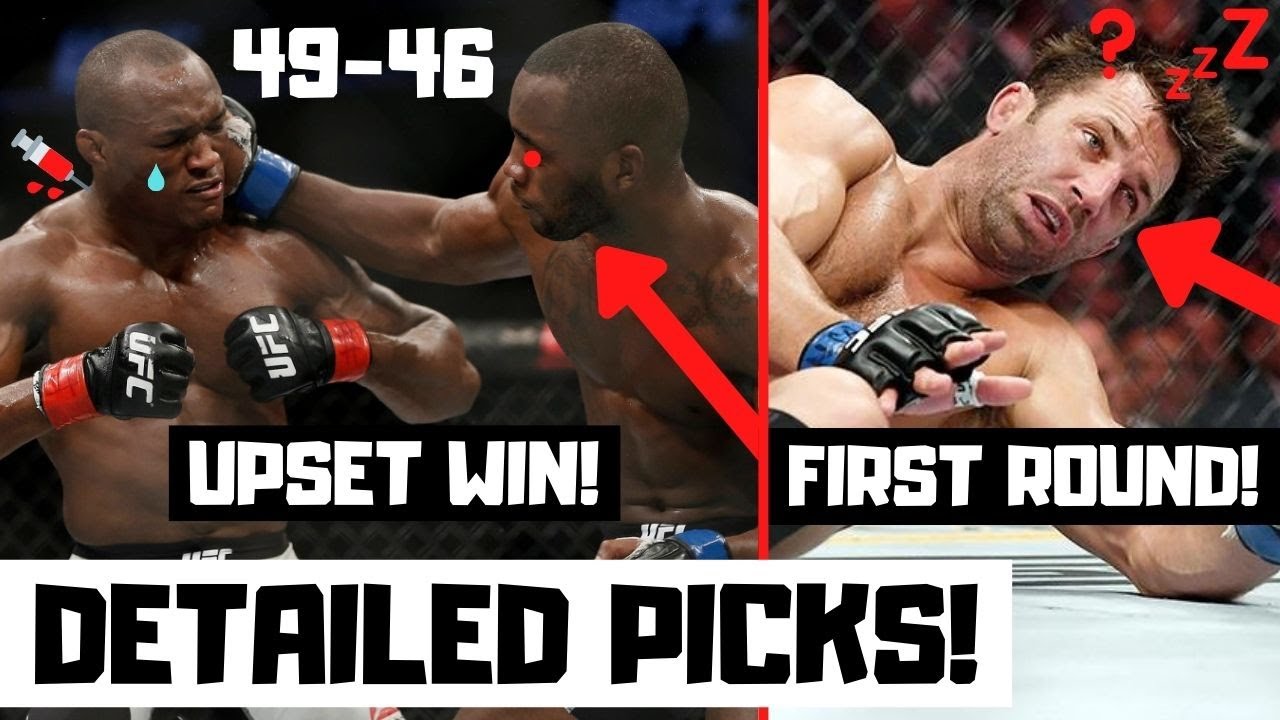 Last Minute Detailed Predictions! UFC 278 Usman vs Edwards 2 - Full ...