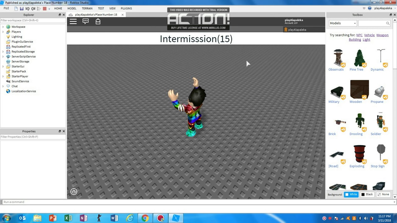 [Sorry For Copyright] How to make a intermission on roblox studio ...