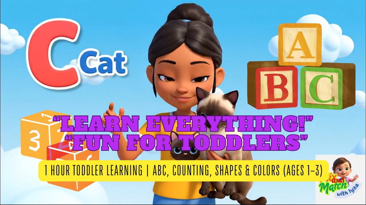 ABC, Numbers Song for Kids | Counting Made Easy and Fun - YouTube