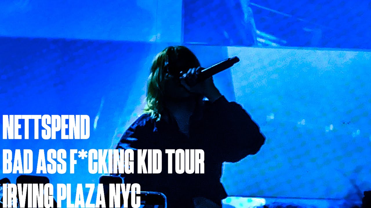 Nettspend Live @ Irving Plaza NYC|BAFK Tour - YouTube